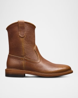 Allen Edmonds Men's Dallas Leather Western Roper Boots | Neiman Marcus