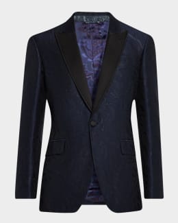 Etro Men's Paisley Evening Jacket | Neiman Marcus