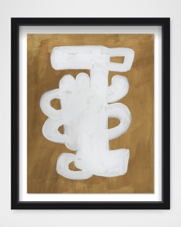 The Oliver Gal Artist Co. 'Minimalist Portrait Abstract II' Hand ...