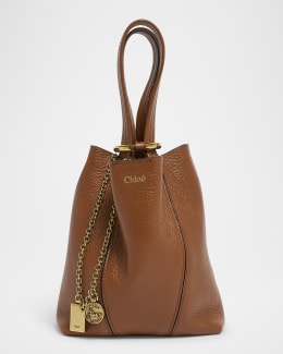 Chloe Spin Medium Tote Bag in Leather | Neiman Marcus