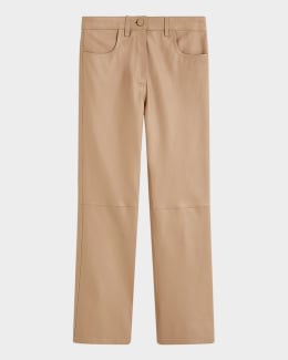 Joseph Arcade Pleated A-Line Midi Shirtdress | Neiman Marcus