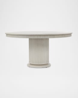 John-Richard Collection Natura 60" Round Dining Table | Neiman Marcus