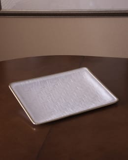Beatriz Ball Sierra Modern Strie Large Tray | Neiman Marcus