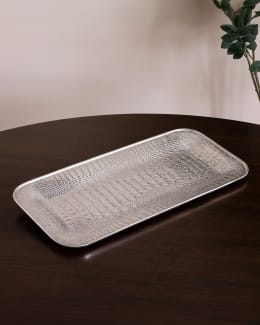 Beatriz Ball Sierra Modern Strie Large Tray | Neiman Marcus