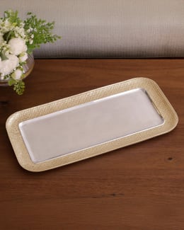 Beatriz Ball Sierra Modern Strie Large Tray | Neiman Marcus