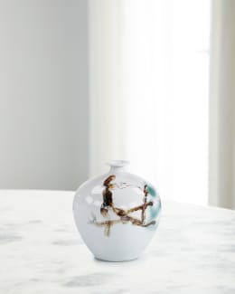 John-Richard Collection Calligraphy Vase II | Neiman Marcus