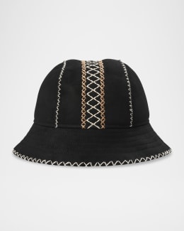 UGG Exposed Logo Sheepskin Headband | Neiman Marcus