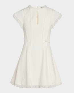 SIMKHAI Helena Combo Blazer Sleeveless Midi Dress | Neiman Marcus