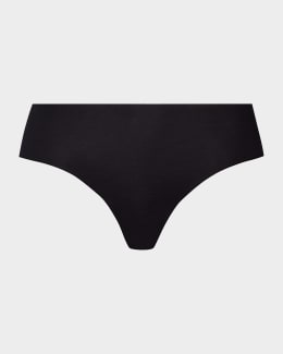 Hanro Cotton Lace High Leg Brief | Neiman Marcus