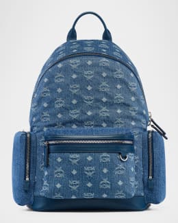 MCM Men's Lauretos Himmel Drawstring Backpack | Neiman Marcus