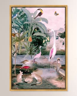 The Oliver Gal Artist Co. 'Minimalist Portrait Abstract II' Hand ...