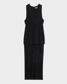 Iro Beryl Long-Sleeve Knit Midi Dress | Neiman Marcus