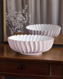Beatriz Ball Sierra Modern Strie Large Tray | Neiman Marcus