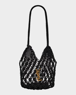 Saint Laurent Jamie 4.3 Small YSL Tote Bag in Quilted Leather | Neiman ...