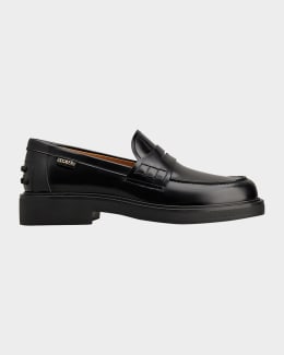 Tod's Gommino Croco Penny Driver Loafers | Neiman Marcus