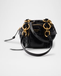Prada Leather Mini Handbag | Neiman Marcus