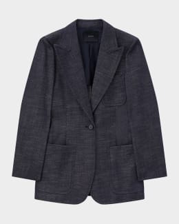 Joseph High-Rise Stretch Leather Leggings | Neiman Marcus