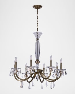 Allegri Crystal by Kalco Lighting Flint 5-Light LED Multi-Drop Pendant ...