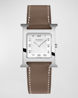 Hermes Heure H Watch, Medium Model, 30 mm | Neiman Marcus