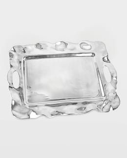 Beatriz Ball Sierra Modern Strie Large Tray | Neiman Marcus