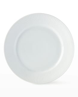 Royal Copenhagen White Fluted Dinner Plate | Neiman Marcus