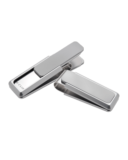 M Clip Aluminum-Inlay Stainless Steel Money Clip | Neiman Marcus