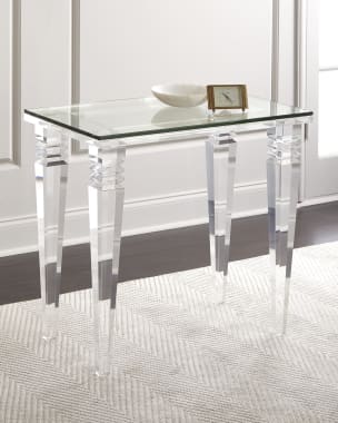 Interlude Home Tamara Acrylic Side Table | Neiman Marcus