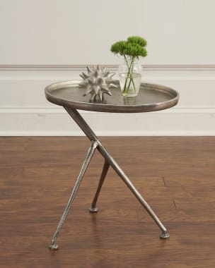 Four Hands Isaac Marble Side Table | Neiman Marcus