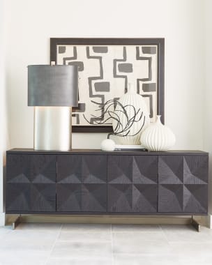 Global Views Ming Starburst Pattern Console | Neiman Marcus
