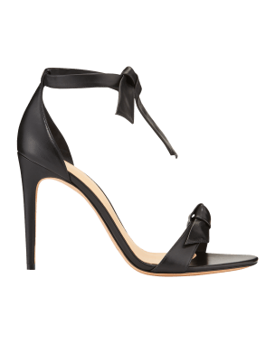 Alexandre Birman Clarita 90mm Leather Ankle-Tie High-Heel Sandals ...