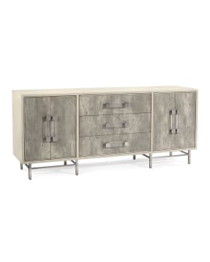 John-Richard Collection Capiz Shell Console Table | Neiman Marcus