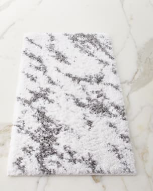 Graccioza Damask Bath Rug | Neiman Marcus