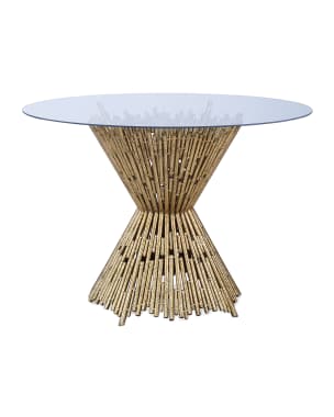 Ambella Coil Dining Table - 42" | Neiman Marcus