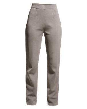 Misook Straight-Leg Knit Pants | Neiman Marcus