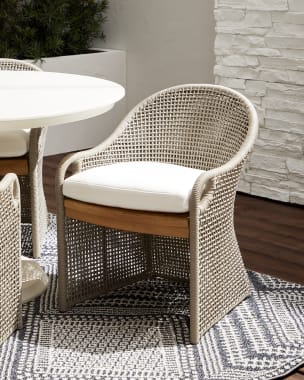 Palecek Chelsea Outdoor Side Table - 23.25" | Neiman Marcus
