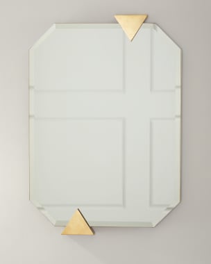 John-Richard Collection Ambre Mirror | Neiman Marcus