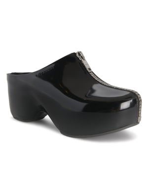 Givenchy G Lambskin Mule Clogs | Neiman Marcus