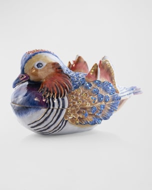 Jay Strongwater Embellished Toucan Tree Objet | Neiman Marcus