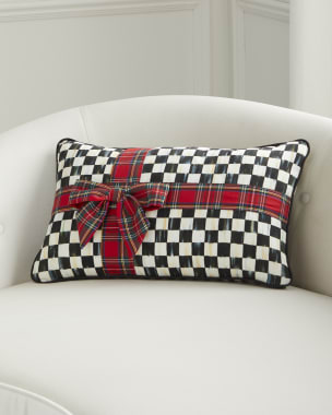MacKenzie-Childs Tangled Tinsel Decorative Pillow, 14" | Neiman Marcus