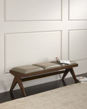 Arteriors Tuck Bench, 72" | Neiman Marcus