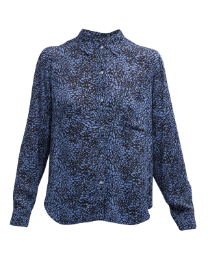 Rails Ruthie Ruffle Denim Shirt | Neiman Marcus