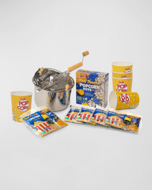 Wabash Valley Farms Open-Fire Pop Popcorn Popper Camping Starter Set ...