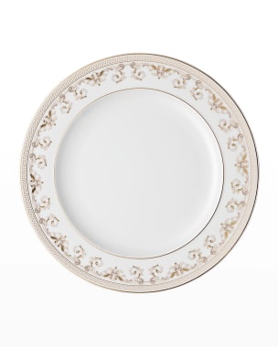 Versace Medusa Amplified Blue Coin Dinner Plate | Neiman Marcus
