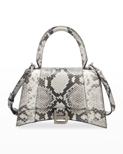Snake Embossed Leather Bag | Neiman Marcus