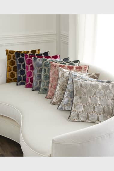 Luxury Pillows & Throws at Neiman Marcus