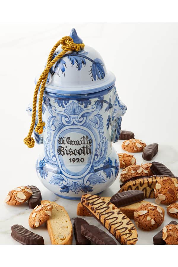 Dicamillo Baking Co Il Limone Montelupo Biscotti Jar | Neiman Marcus