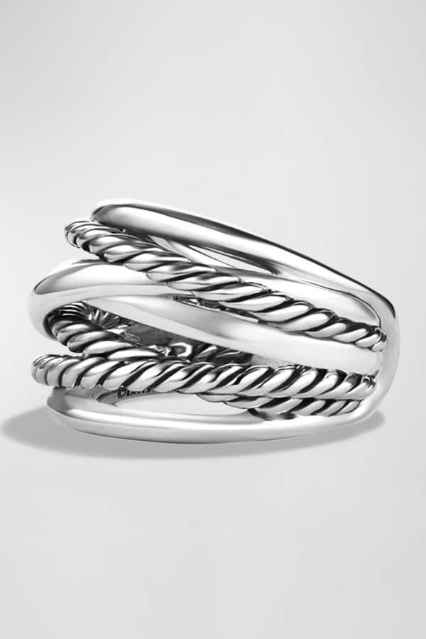 Alexis Bittar Pave Orbit Five-Row Ring | Neiman Marcus