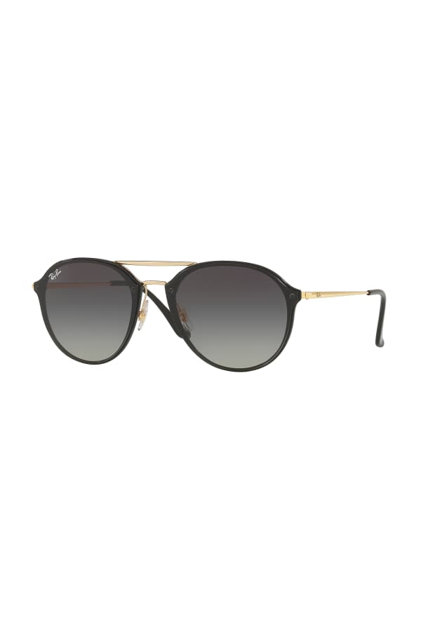 Ray-Ban Gradient Aviator Metal Sunglasses | Neiman Marcus