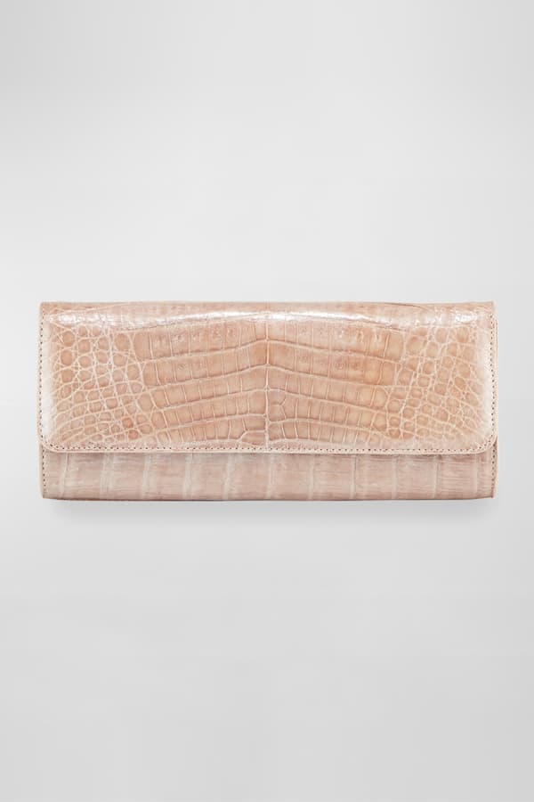 Proenza Schouler Rolo Fringe Napa Clutch Bag | Neiman Marcus