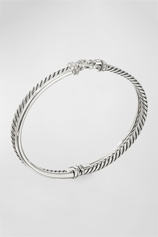 David Yurman Infinity Bracelet with Diamonds | Neiman Marcus